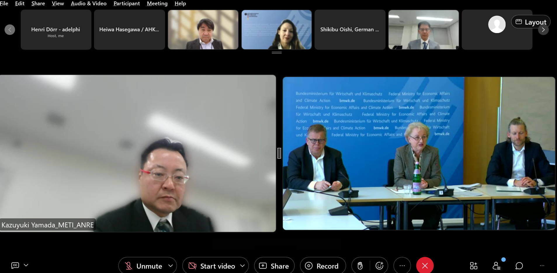 3rd Cooperation Committee Meeting | Japan Energy Partnership